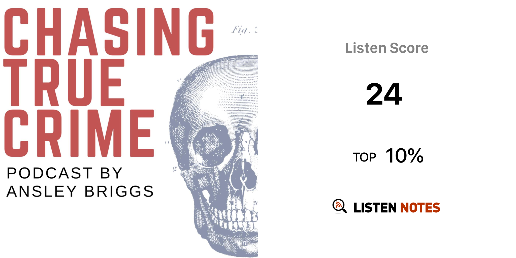 Chasing True Crime (podcast) - Ansley Briggs | Listen Notes