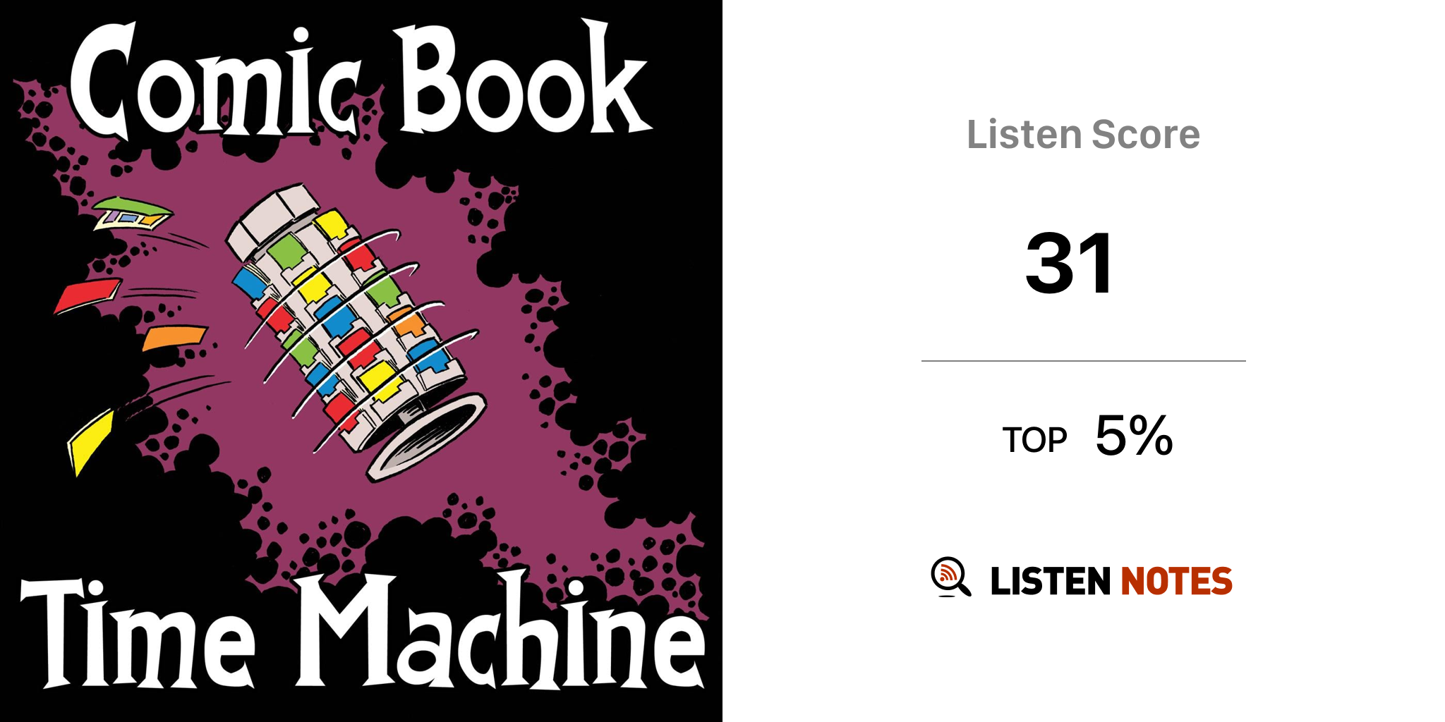 Comic Book Time Machine (podcast) - Comic Book Time Machine | Listen Notes