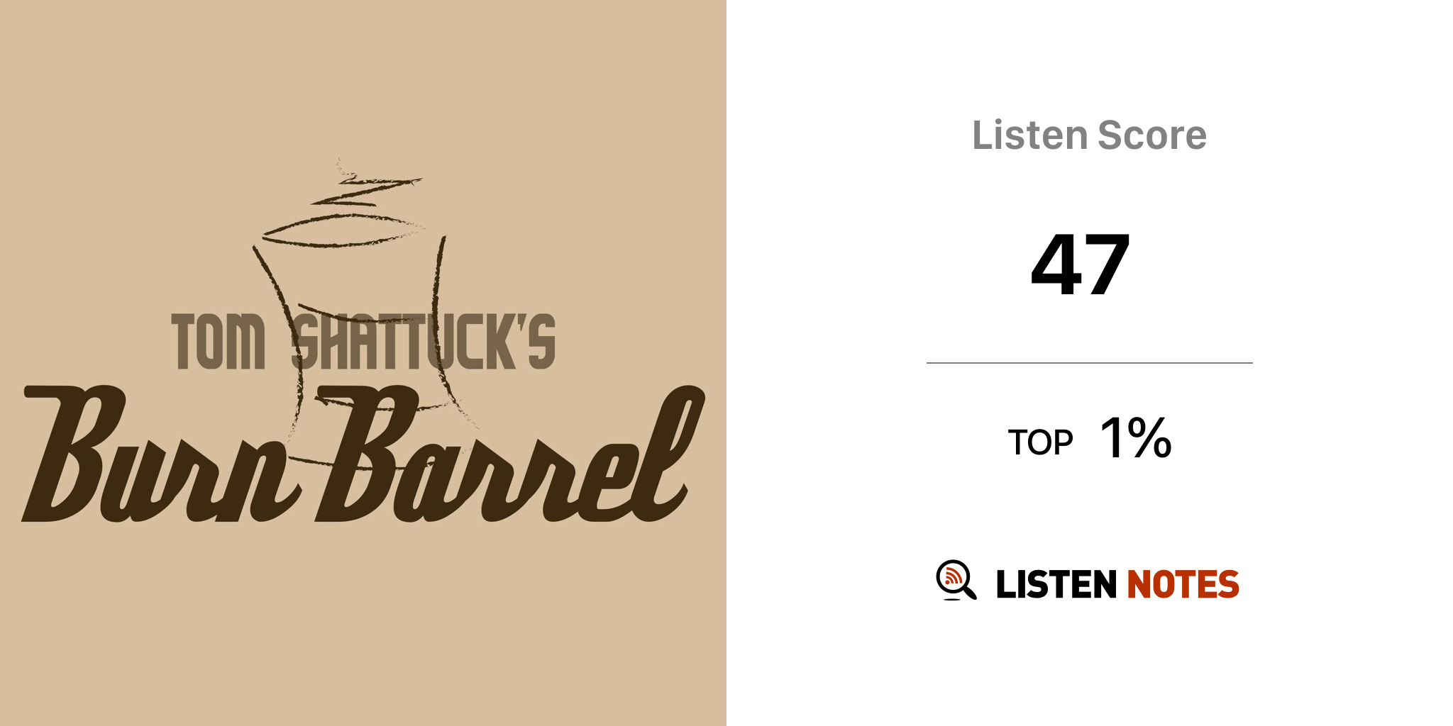 Tom Shattuck's Burn Barrel (podcast) - Shattuck | Listen Notes