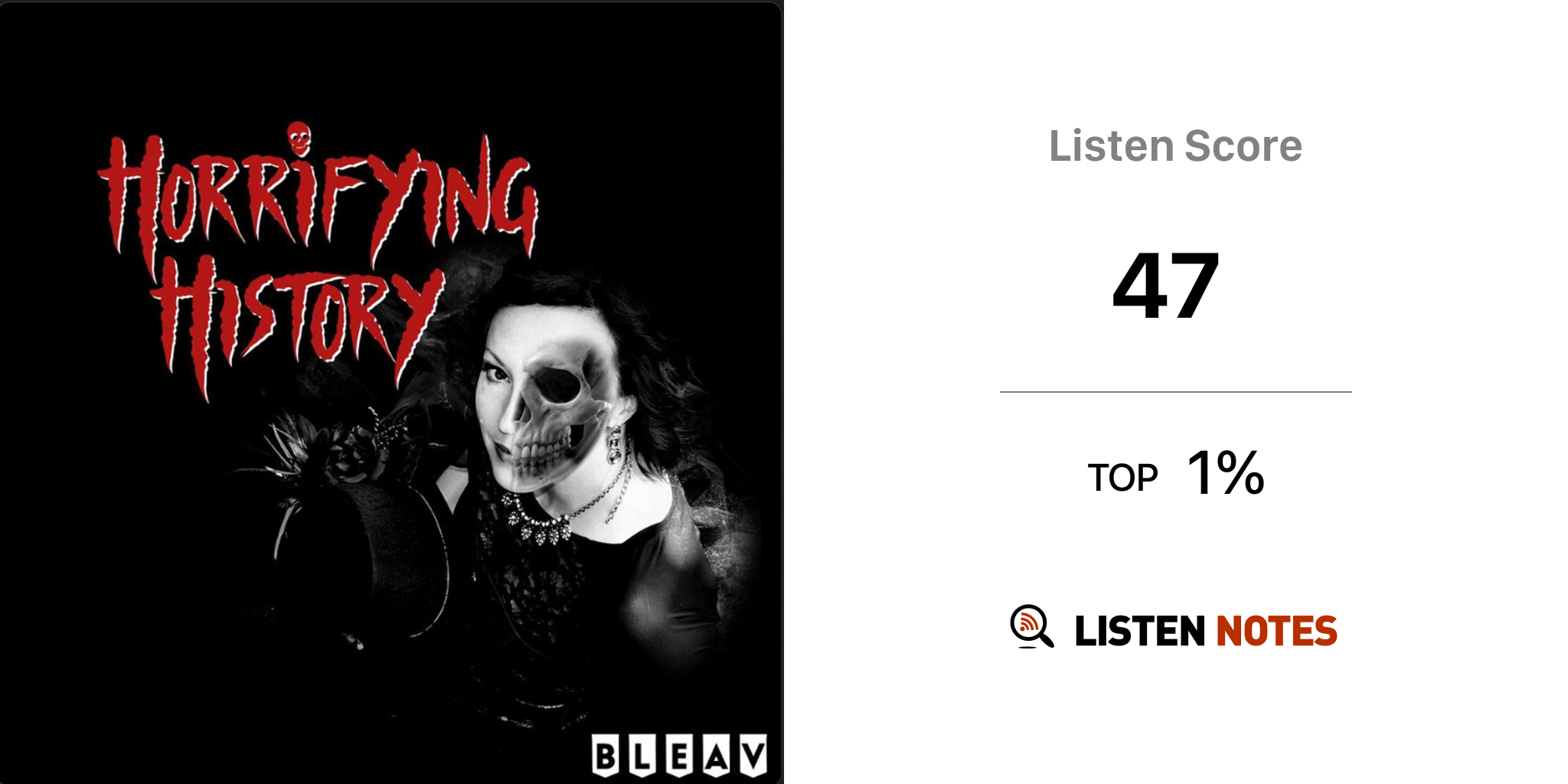 Horrifying History (podcast) - Horrifying History, Bleav | Listen Notes