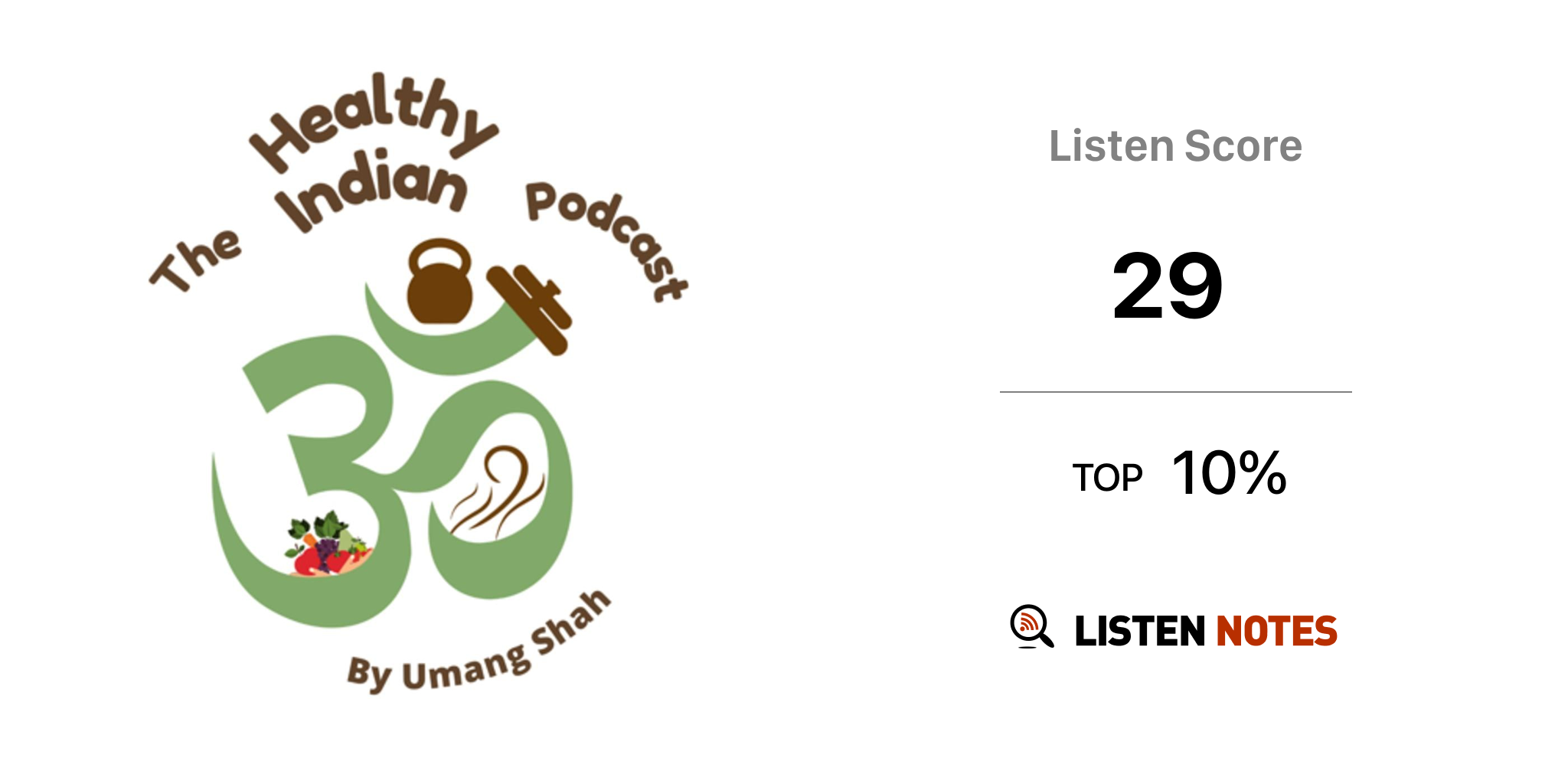 The Healthy Indian Podcast - Umang Shah | Listen Notes