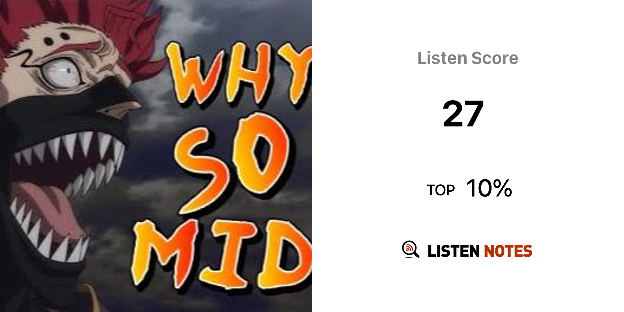 Why So MID (podcast) - Why So MID | Listen Notes
