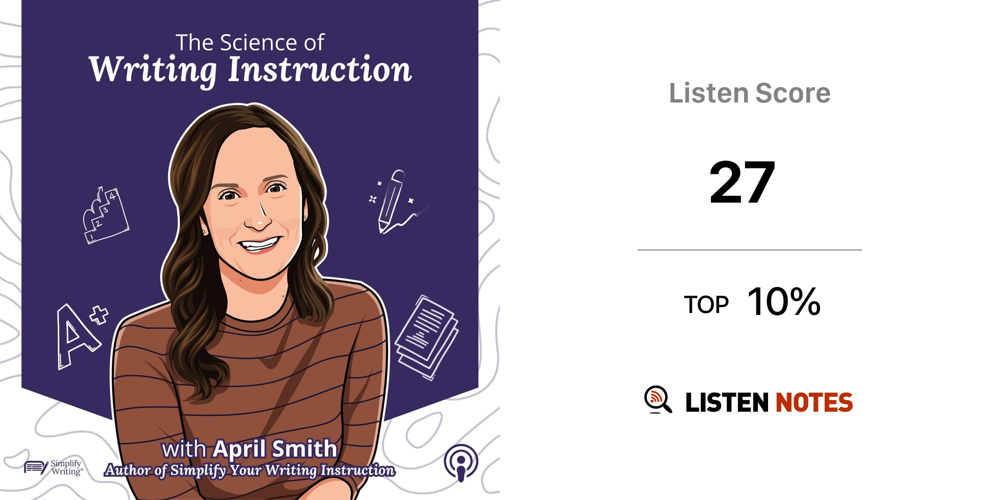 The Science of Writing Instruction (podcast) - April Smith | Listen Notes