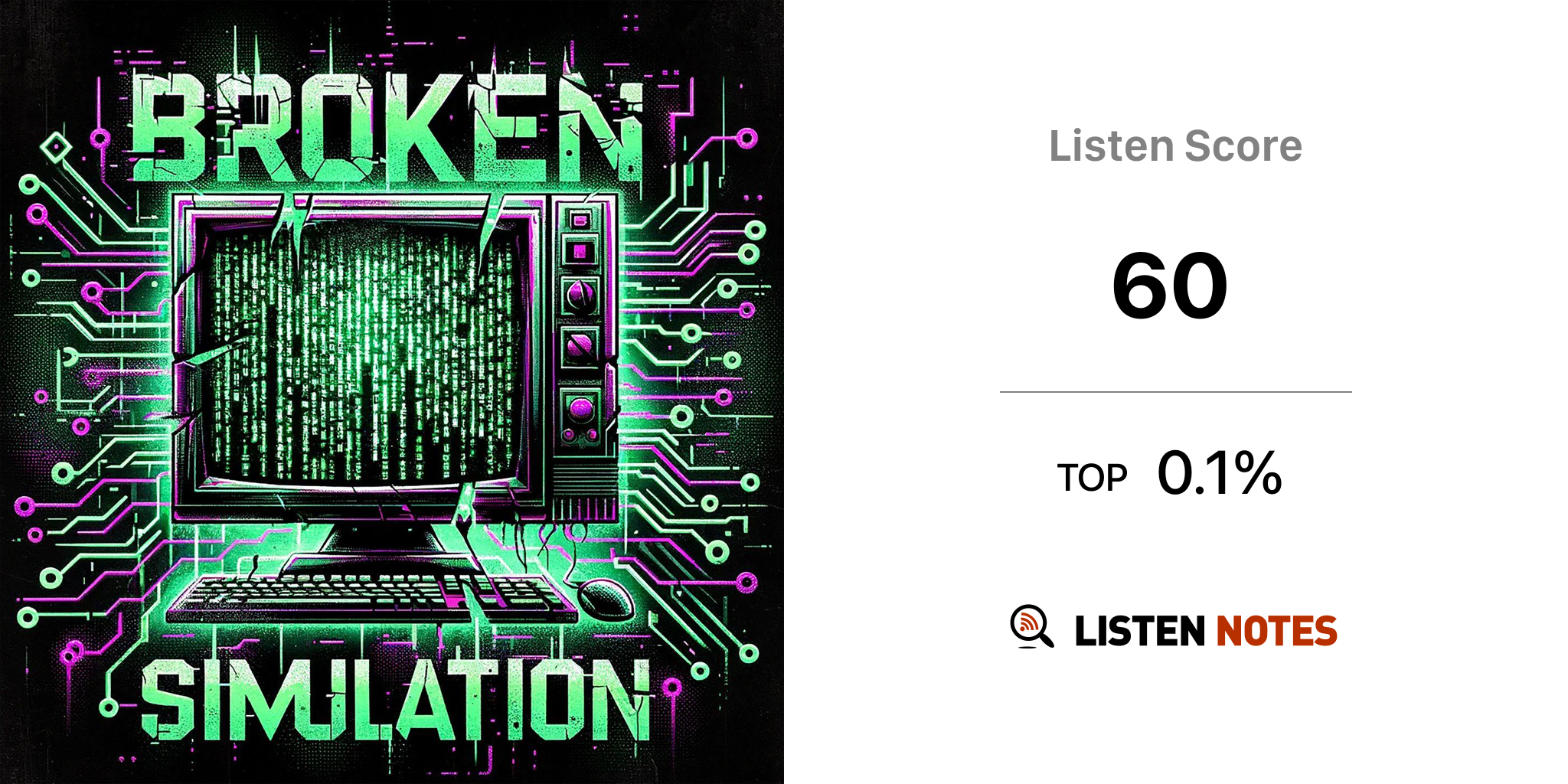 Broken Simulation with Sam Tripoli and Johnny Woodard | Listen Notes