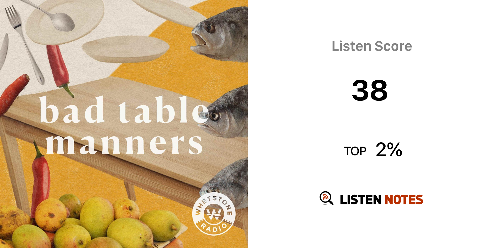 Bad Table Manners (podcast) - Whetstone Radio Collective | Listen Notes