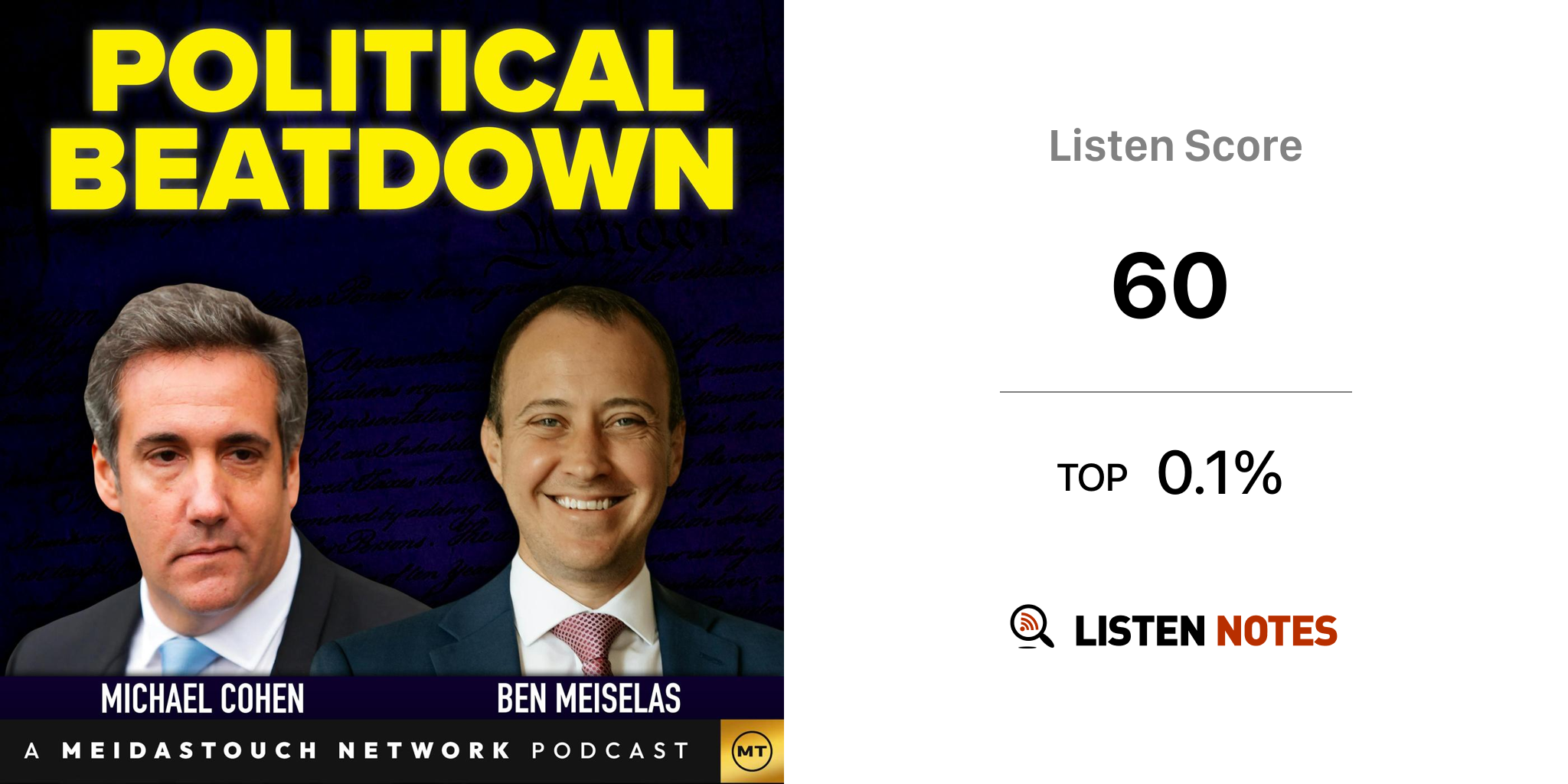 Political Beatdown with Michael Cohen and Ben Meiselas | Listen Notes