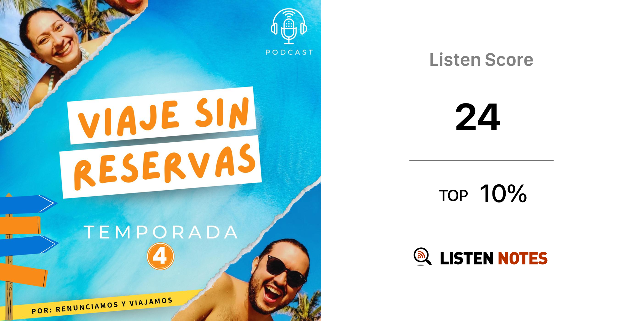 Viaje sin reservas (播客) - Renunciamos y Viajamos | Listen Notes