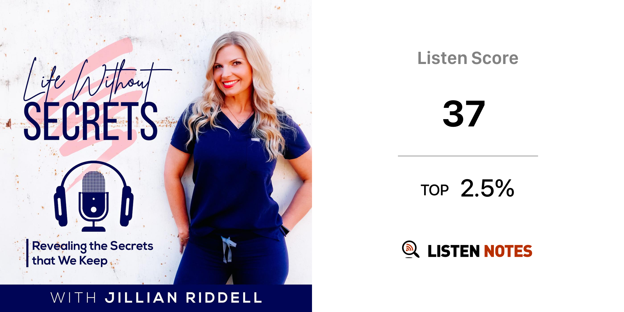 Life Without Secrets with Jillian Riddell (podcast) - Jillian Riddell ...