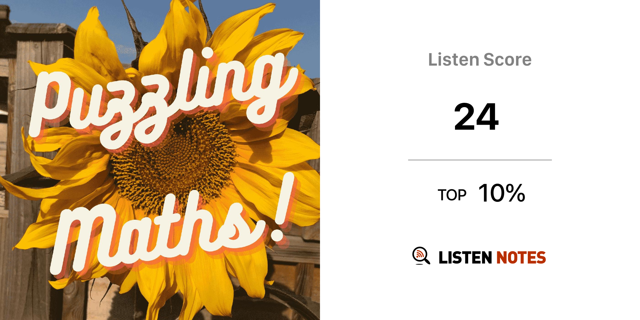 Puzzling Maths (pódcast) - Andrew Jeffrey and Rob Eastaway | Listen Notes