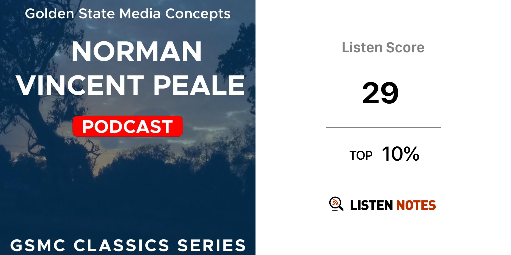 GSMC Classics: Norman Vincent Peale (podcast) - GSMC Religion Network ...