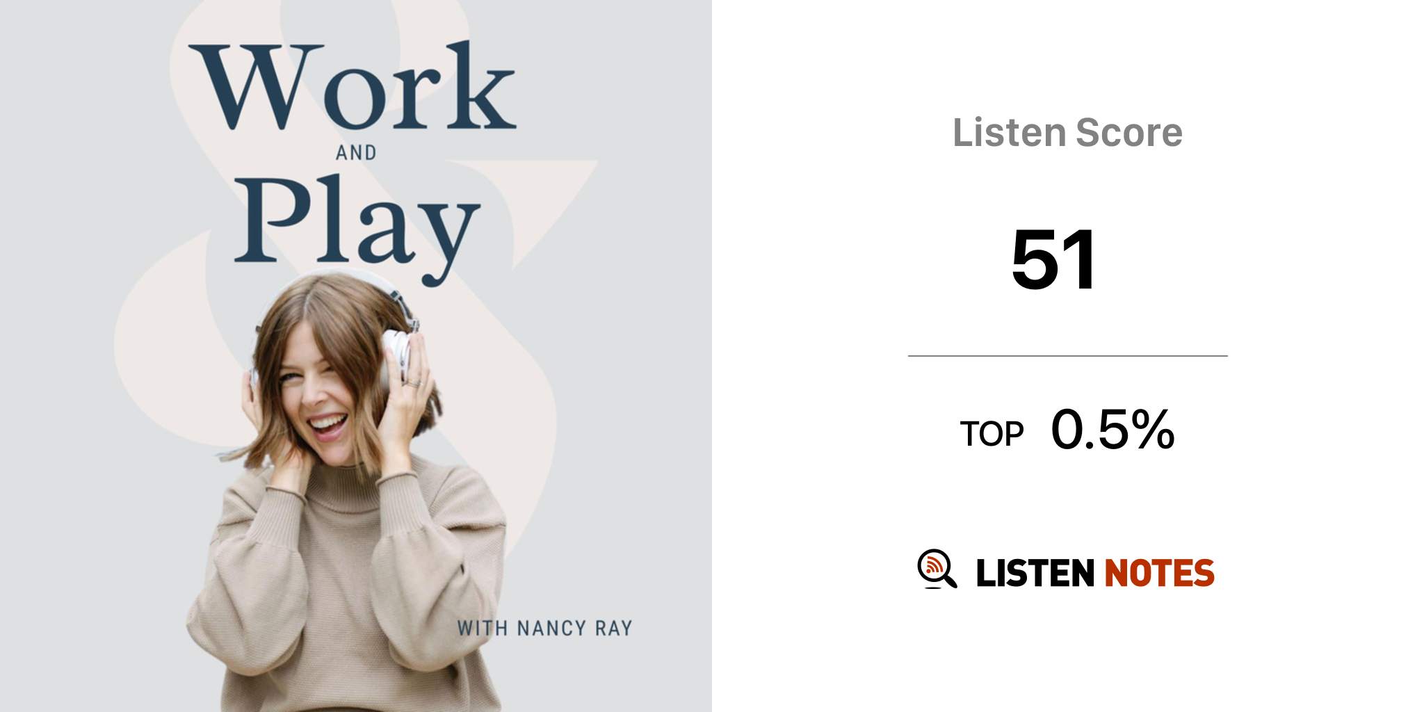 Work and Play with Nancy Ray (podcast) - Nancy Ray | Listen Notes
