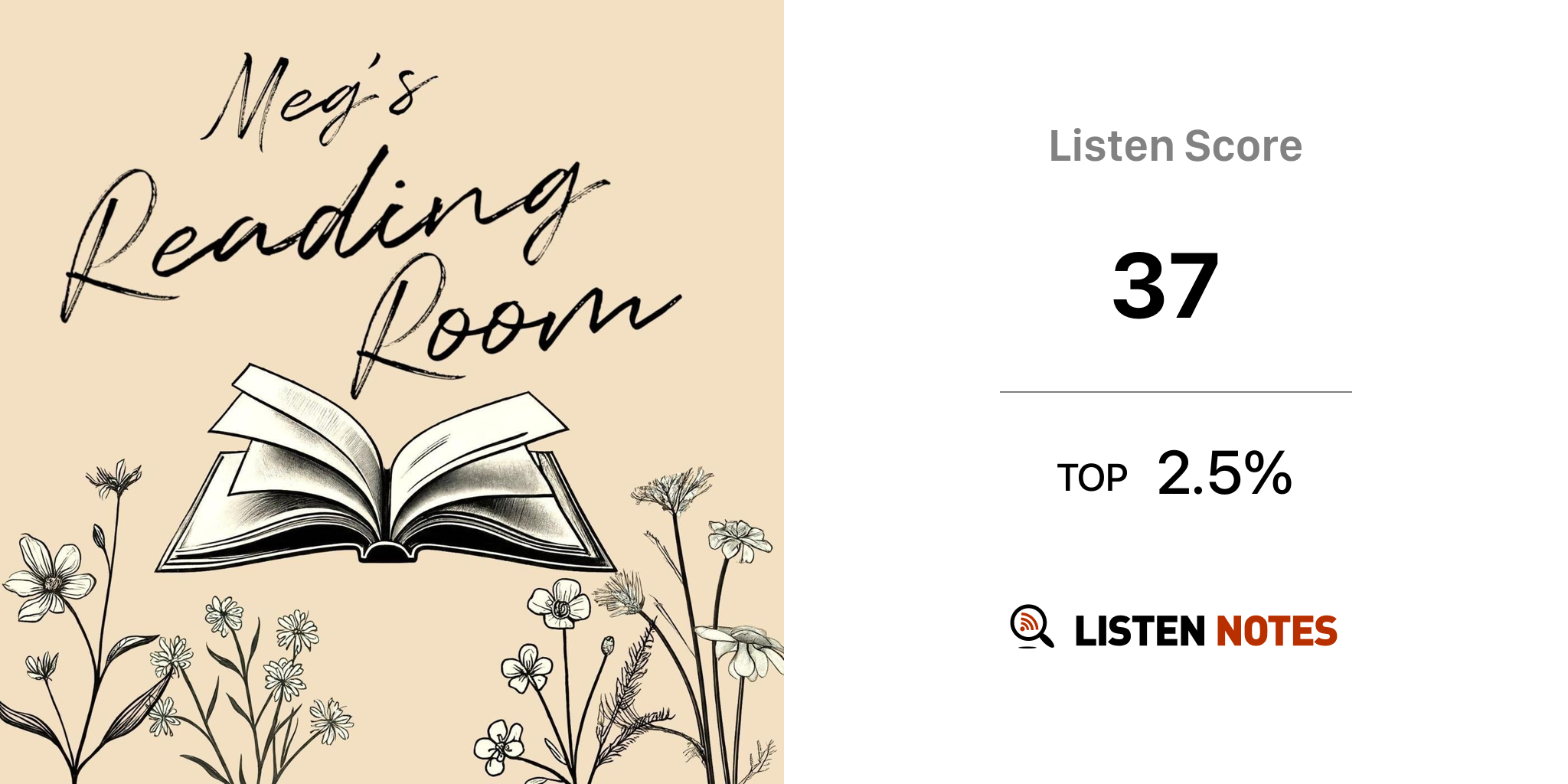 Meg's Reading Room (podcast) - Meg's Reading Room | Listen Notes