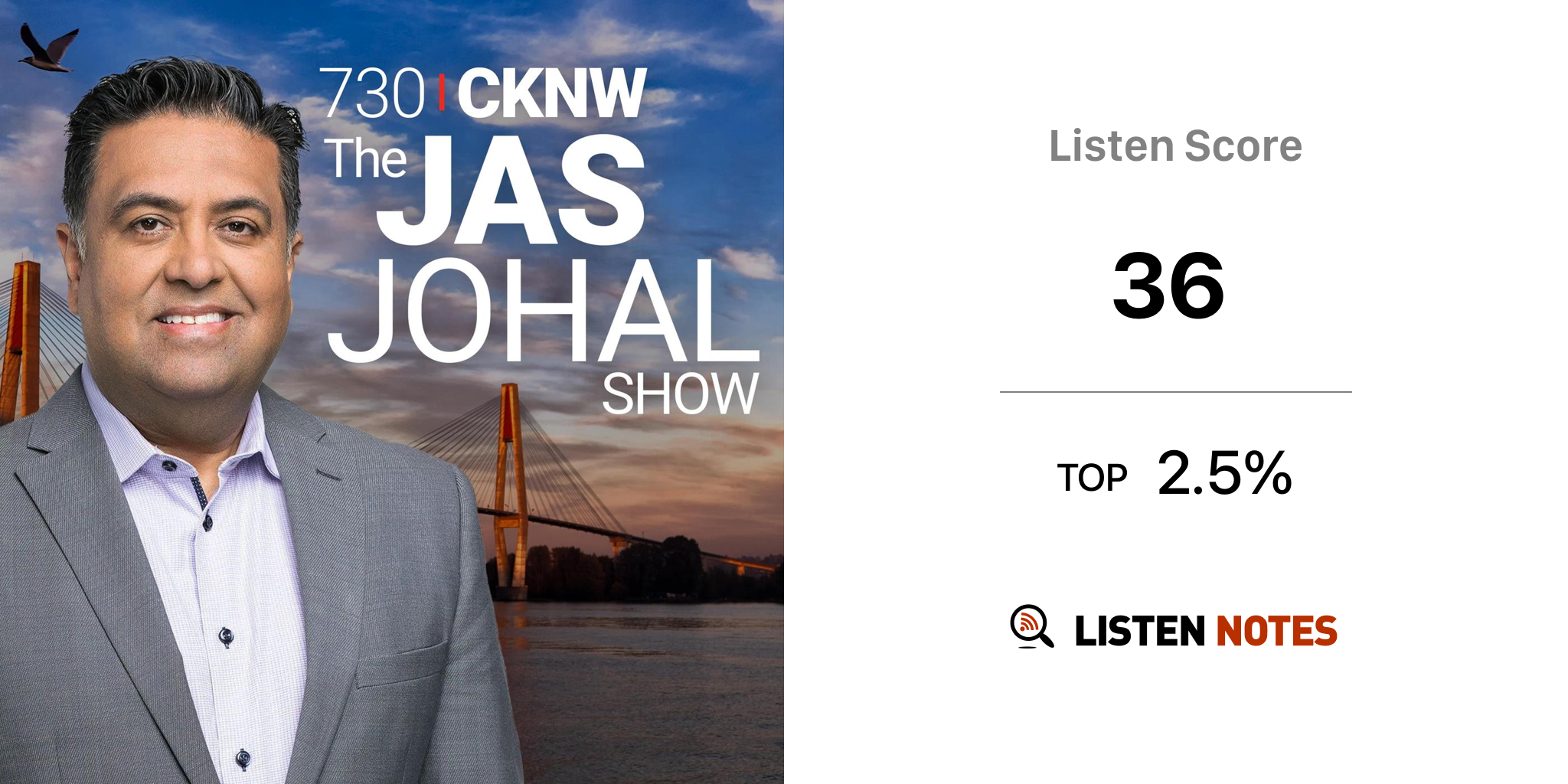 The Jas Johal Show (podcast) - CKNW / Curiouscast | Listen Notes