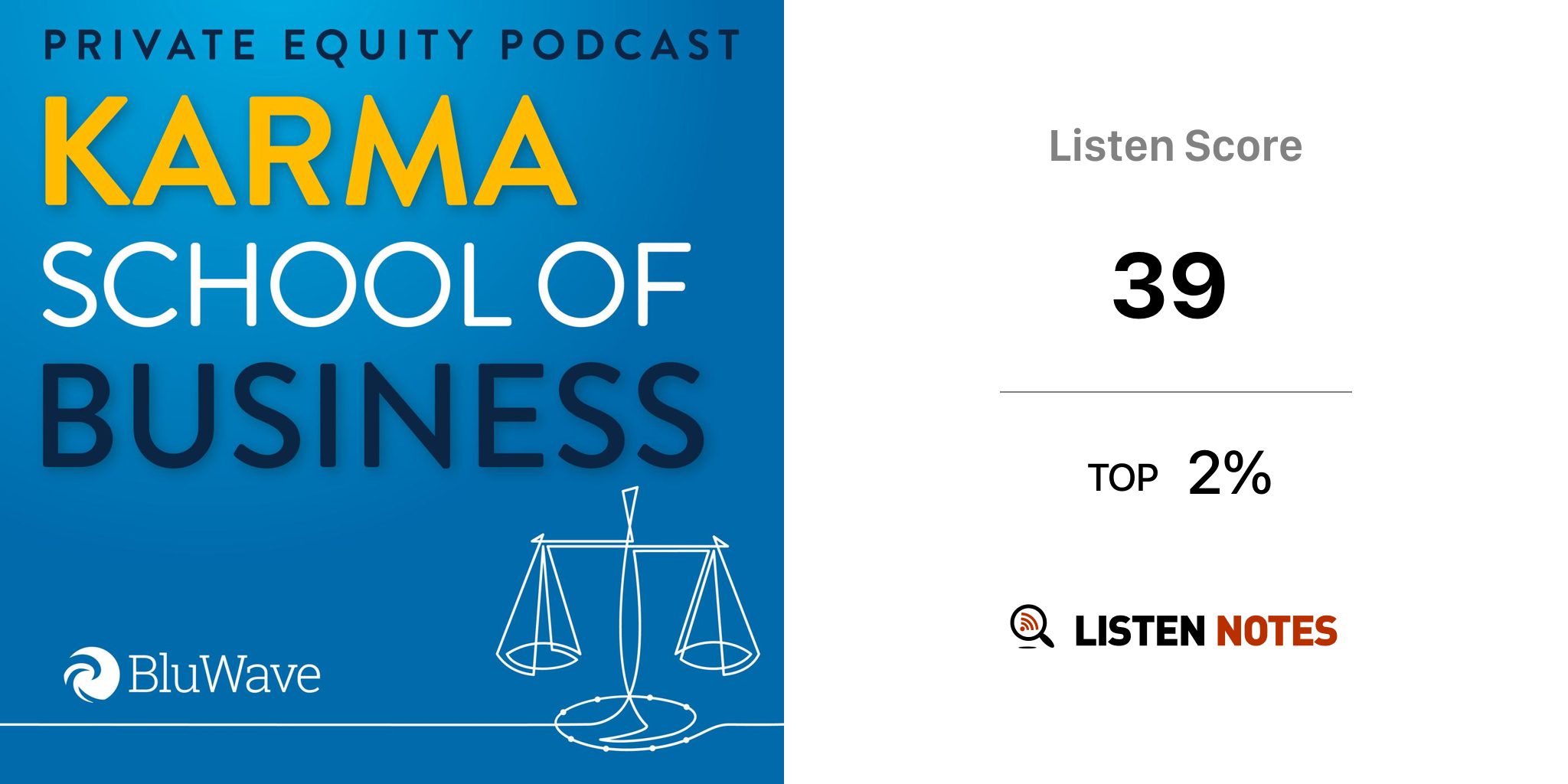 Private Equity Podcast: Karma School of Business - BluWave | Listen Notes