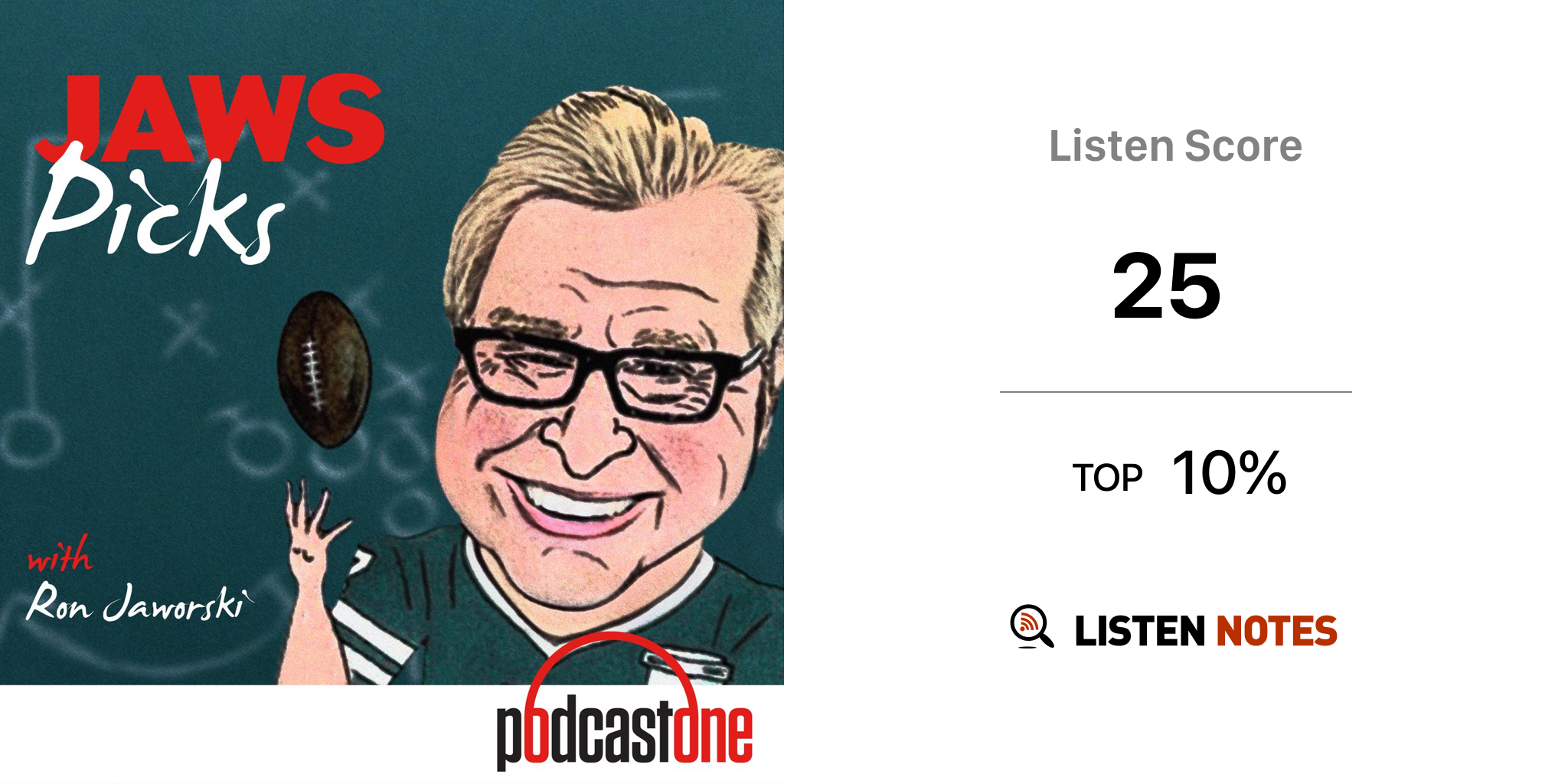 Jaws Picks with Ron Jaworski (podcast) - PodcastOne | Listen Notes