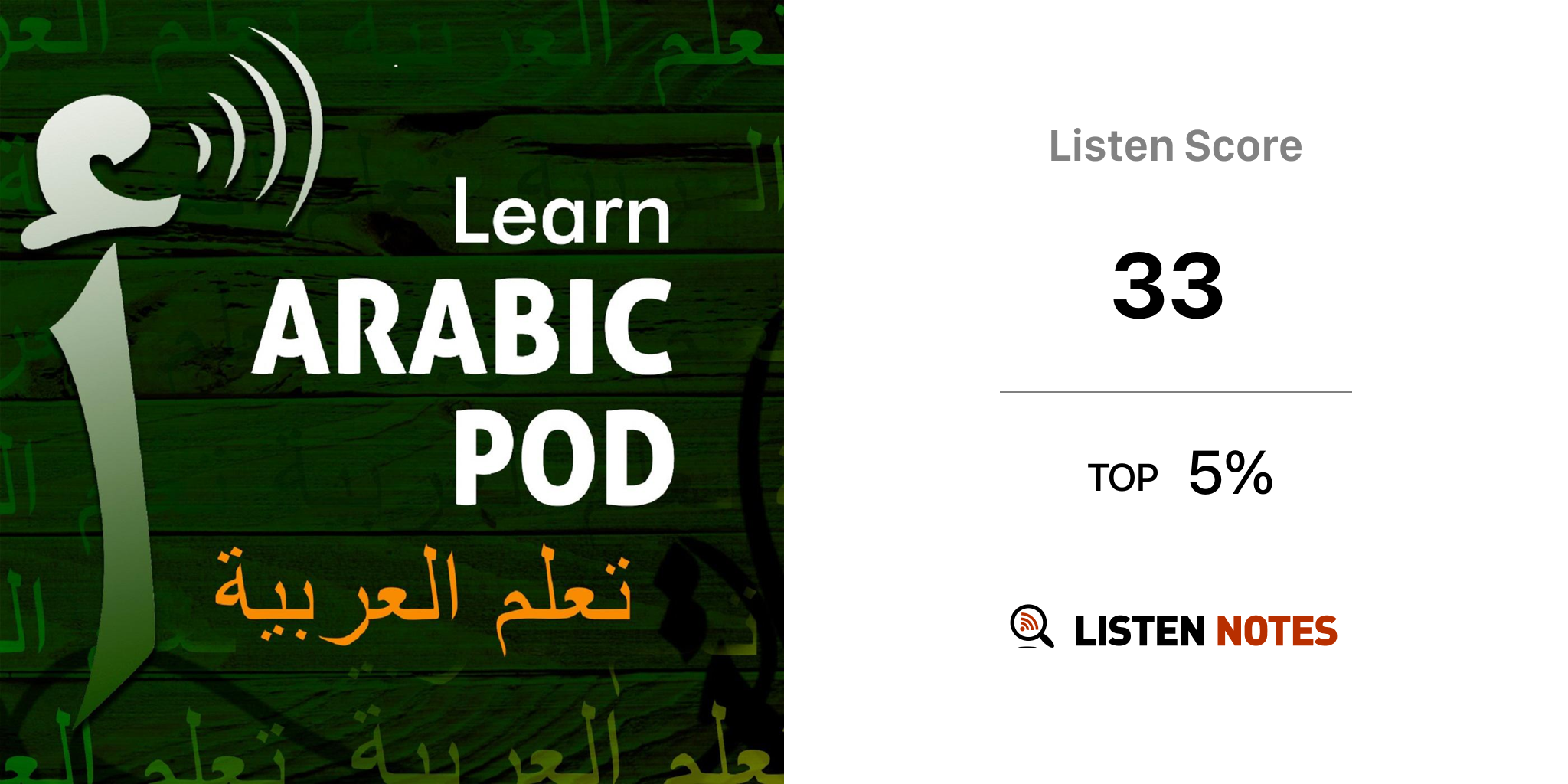 Learn Arabic Pod تعلم العربية (podcast) - Ayoub chfigui | Listen Notes