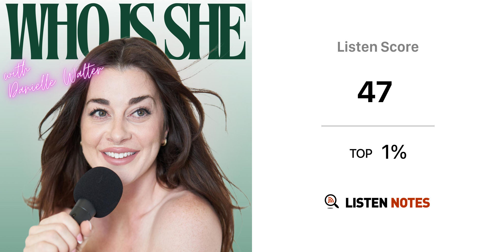 Who Is She (podcast) - Danielle Walter | Listen Notes