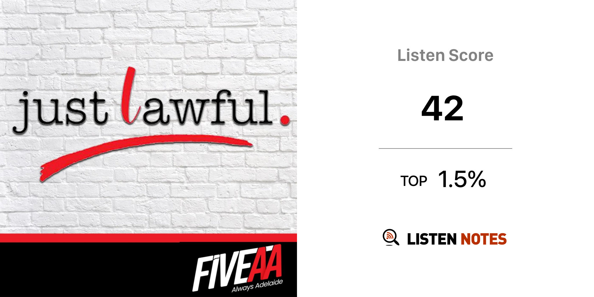 Just Lawful (podcast) - Daniel Panozzo and Sean Fewster | Listen Notes
