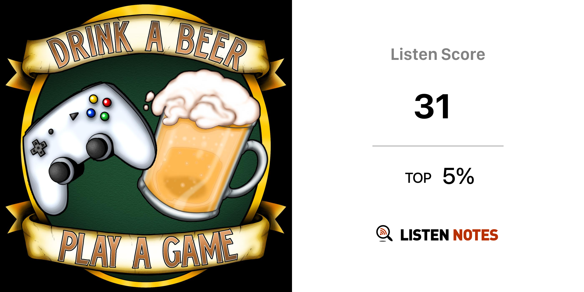 Drink a Beer and Play a Game (podcast) - Drink a Beer and Play a Game ...