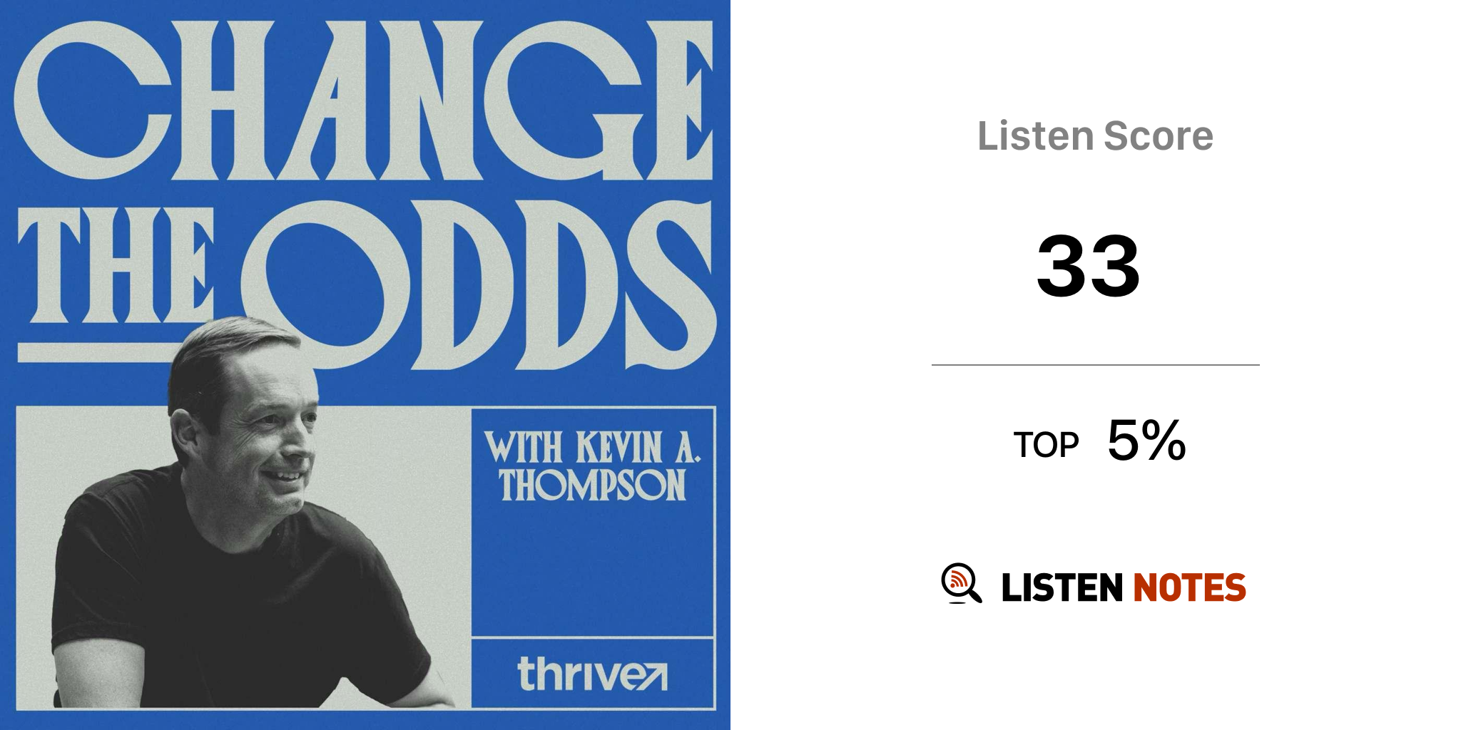 Change The Odds (podcast) - Kevin A. Thompson | Listen Notes