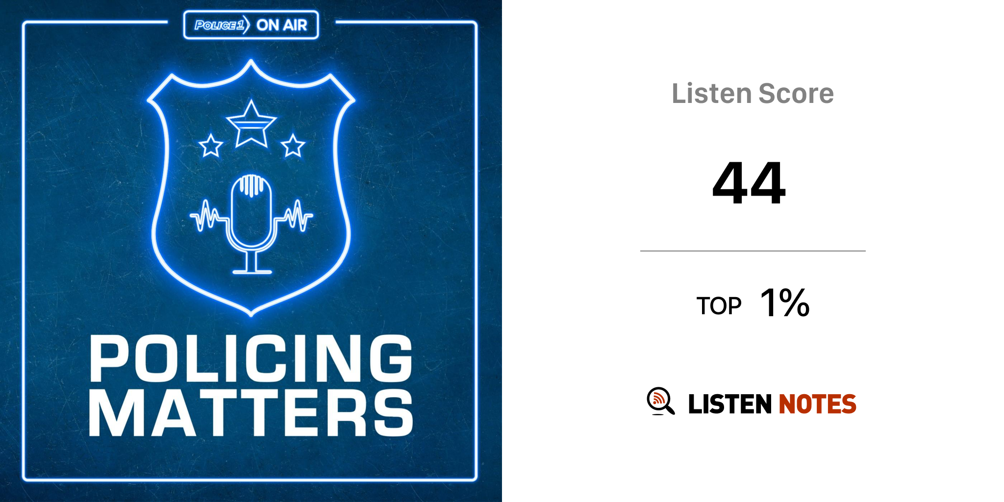 Policing Matters (podcast) - Police1.com | Listen Notes