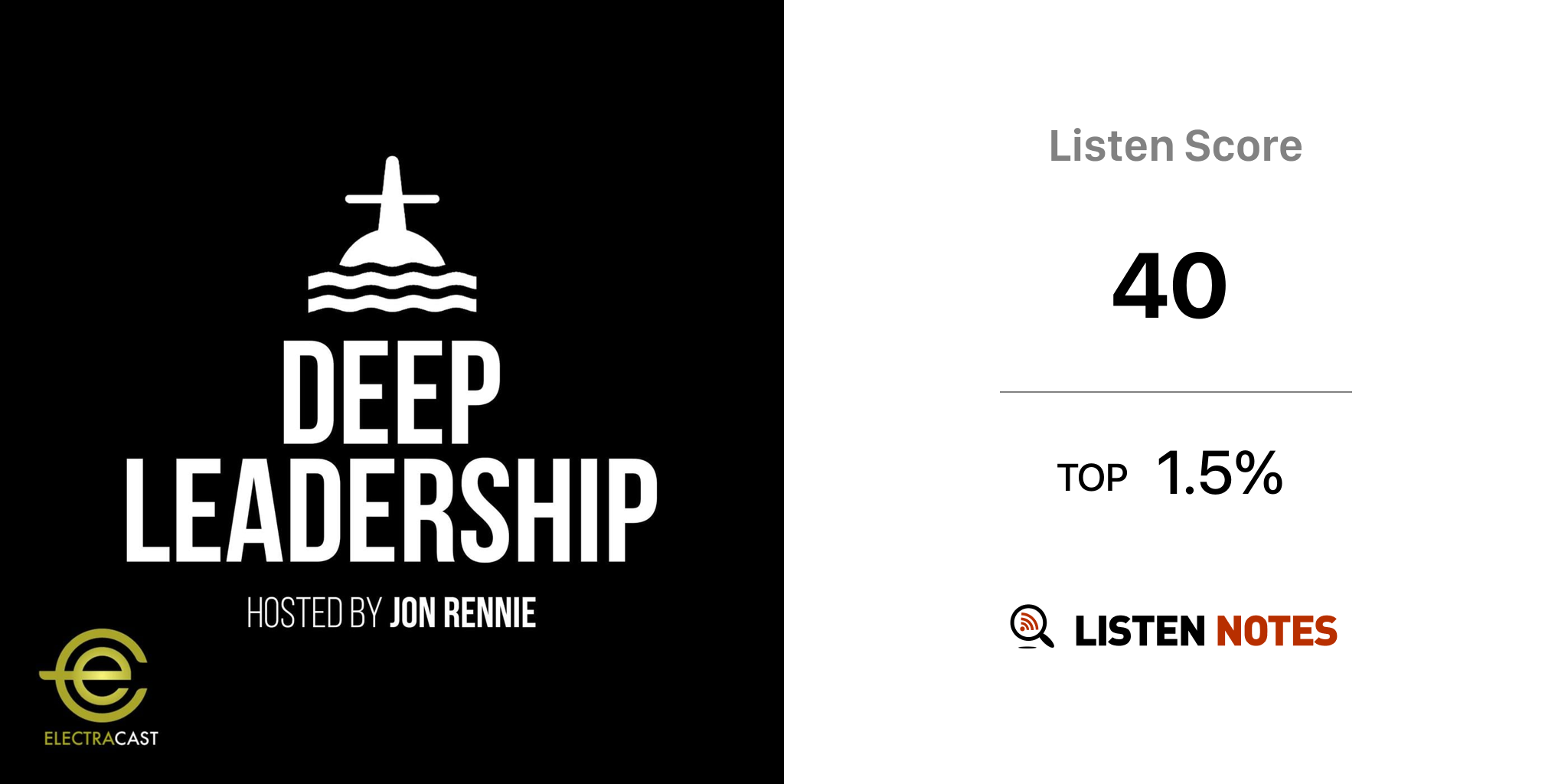 Deep Leadership (podcast) - Jon S. Rennie | Listen Notes
