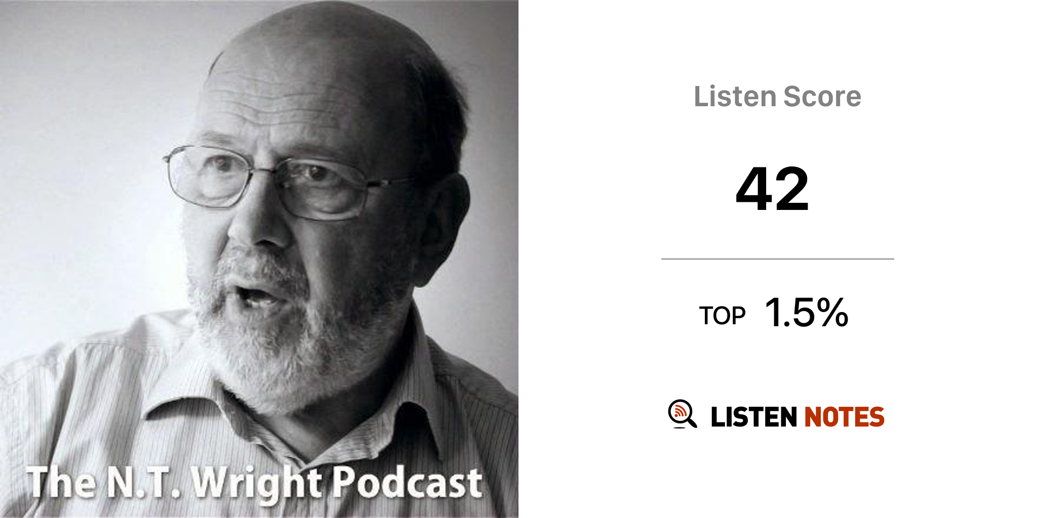 The N.T. Wright Podcast - Anonymous | Listen Notes