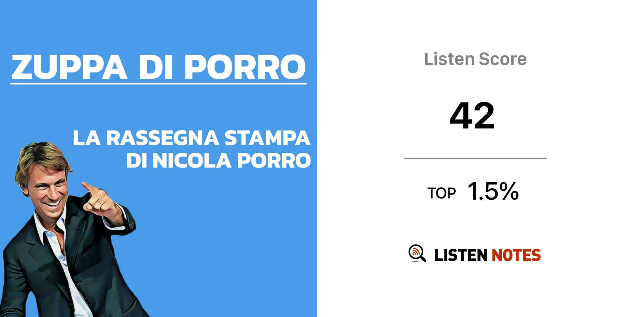 Zuppa di Porro (podcast) - Nicola Porro | Listen Notes