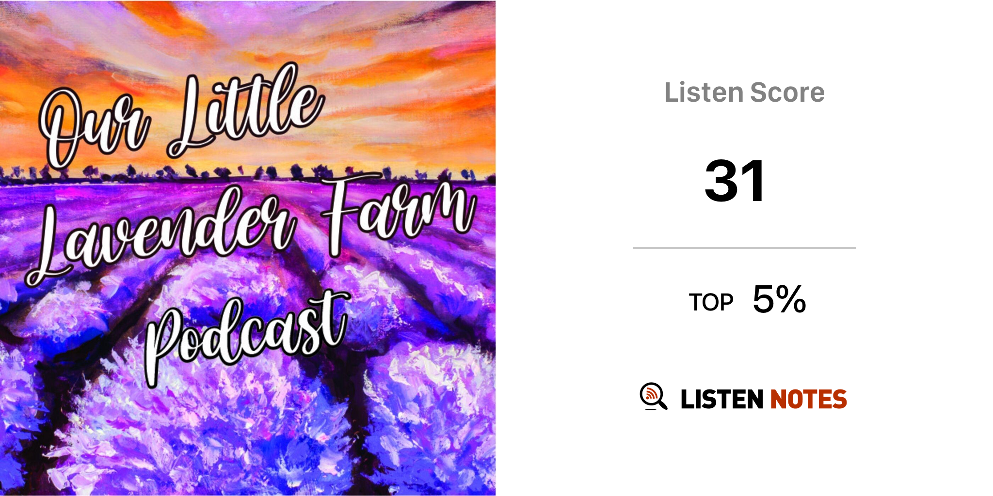 Our Little Lavender Farm (podcast) - Steve Graff | Listen Notes
