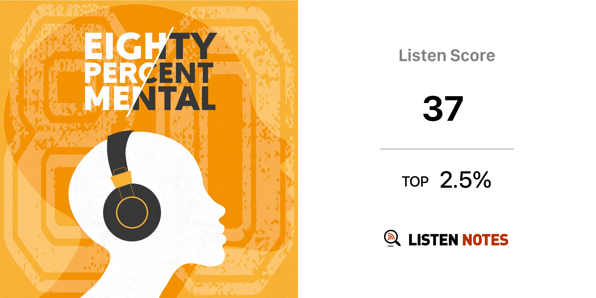 Eighty Percent Mental (podcast) - Dr Peter Olusoga | Listen Notes