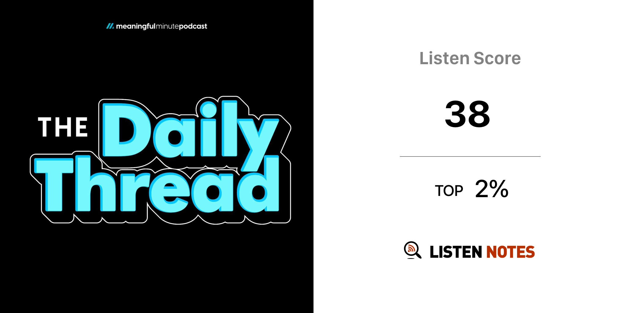 The Daily Thread (podcast) - Meaningful Minute | Listen Notes