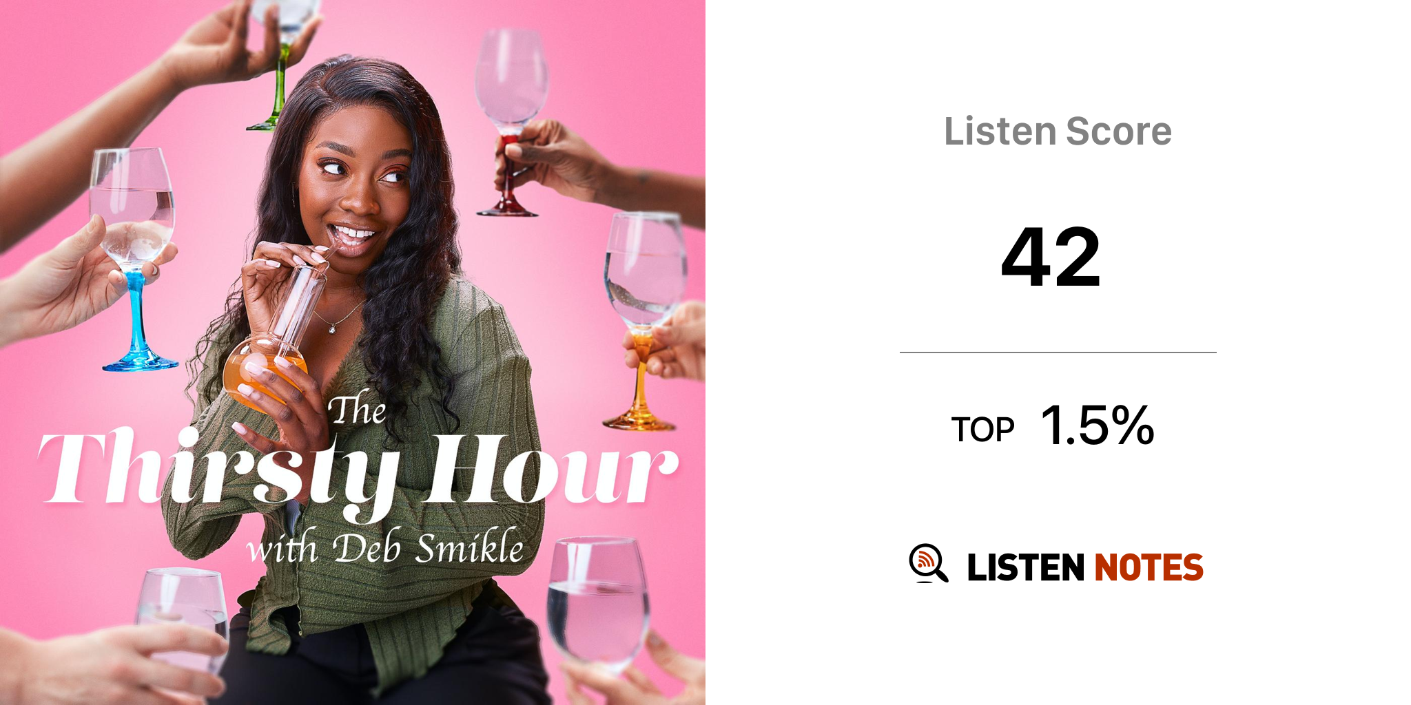 The Thirsty Hour with Deb Smikle (podcast) - Past Your Bedtime | Listen ...