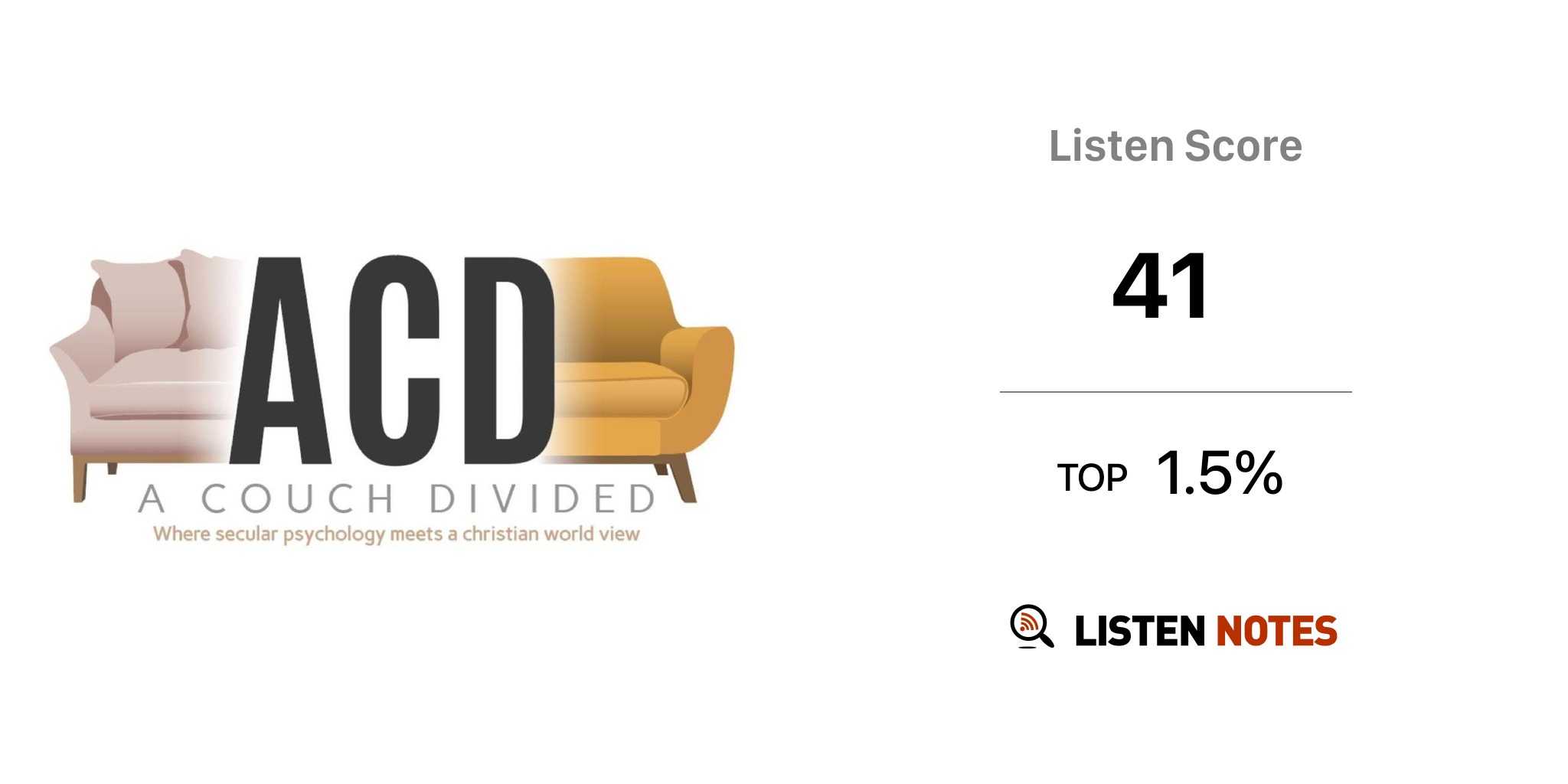 A Couch Divided (podcast) - Dr. Robyn Hall, Nick Thomas | Listen Notes