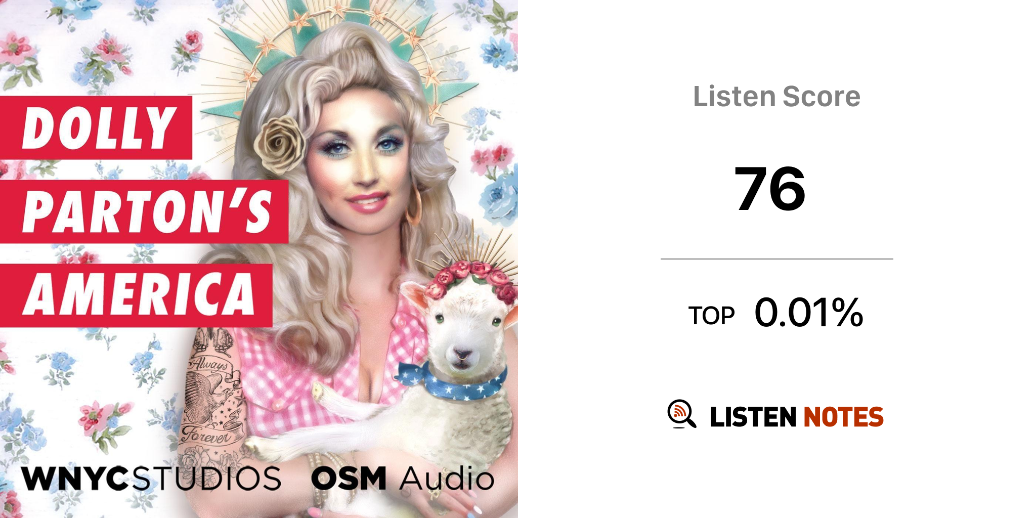 Dolly Parton's America (podcast) - WNYC Studios & OSM Audio | Listen Notes