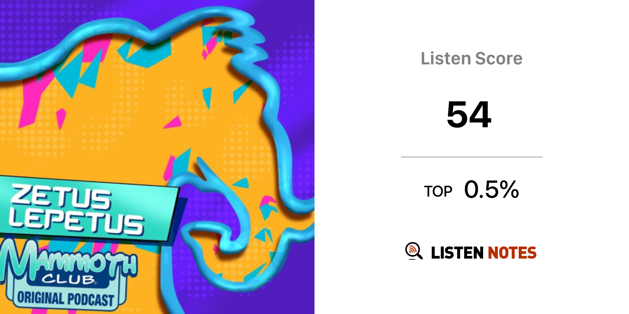 Zetus Lepetus: A Mammoth Club Original Podcast - Mammoth Club | Listen ...