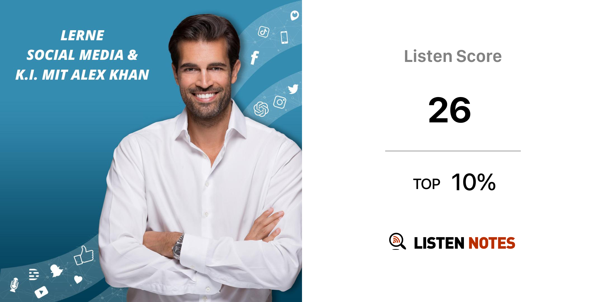 Lerne Social Media & K.I. mit Alex Khan (podcast) - Alex Khan | Listen ...