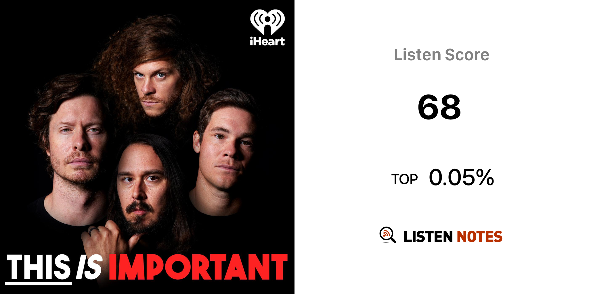 This Is Important (podcast) - iHeartPodcasts | Listen Notes