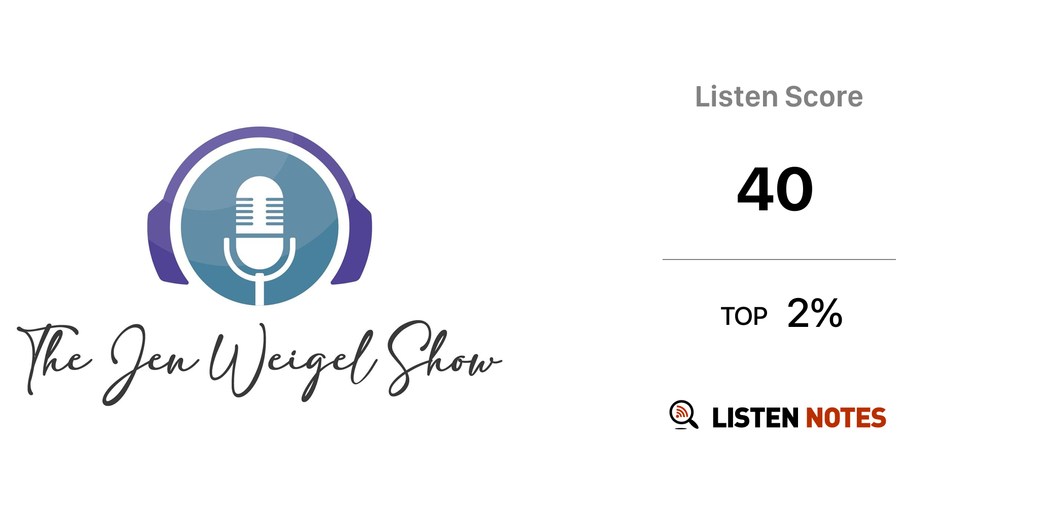 The Jen Weigel Show (podcast) - Jenniffer Weigel | Listen Notes