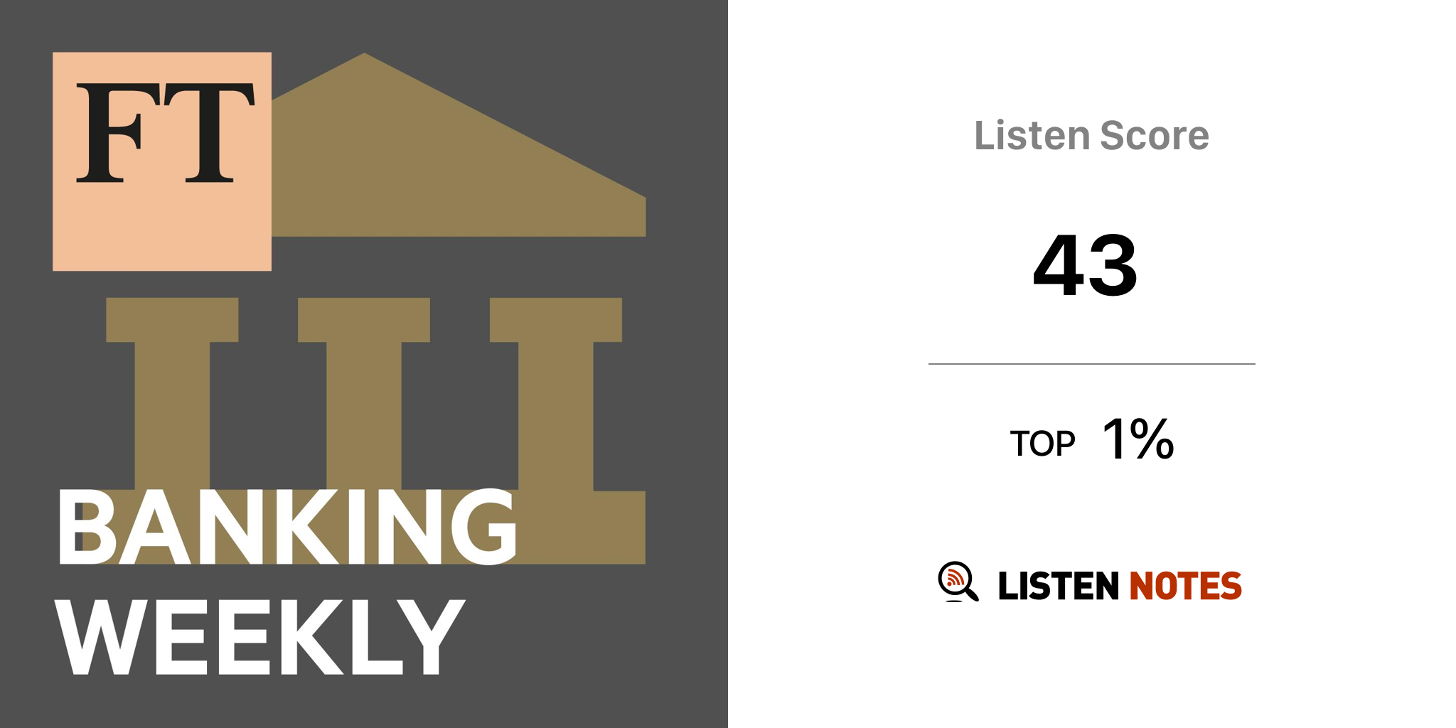 FT Banking Weekly (podcast) - Financial Times | Listen Notes
