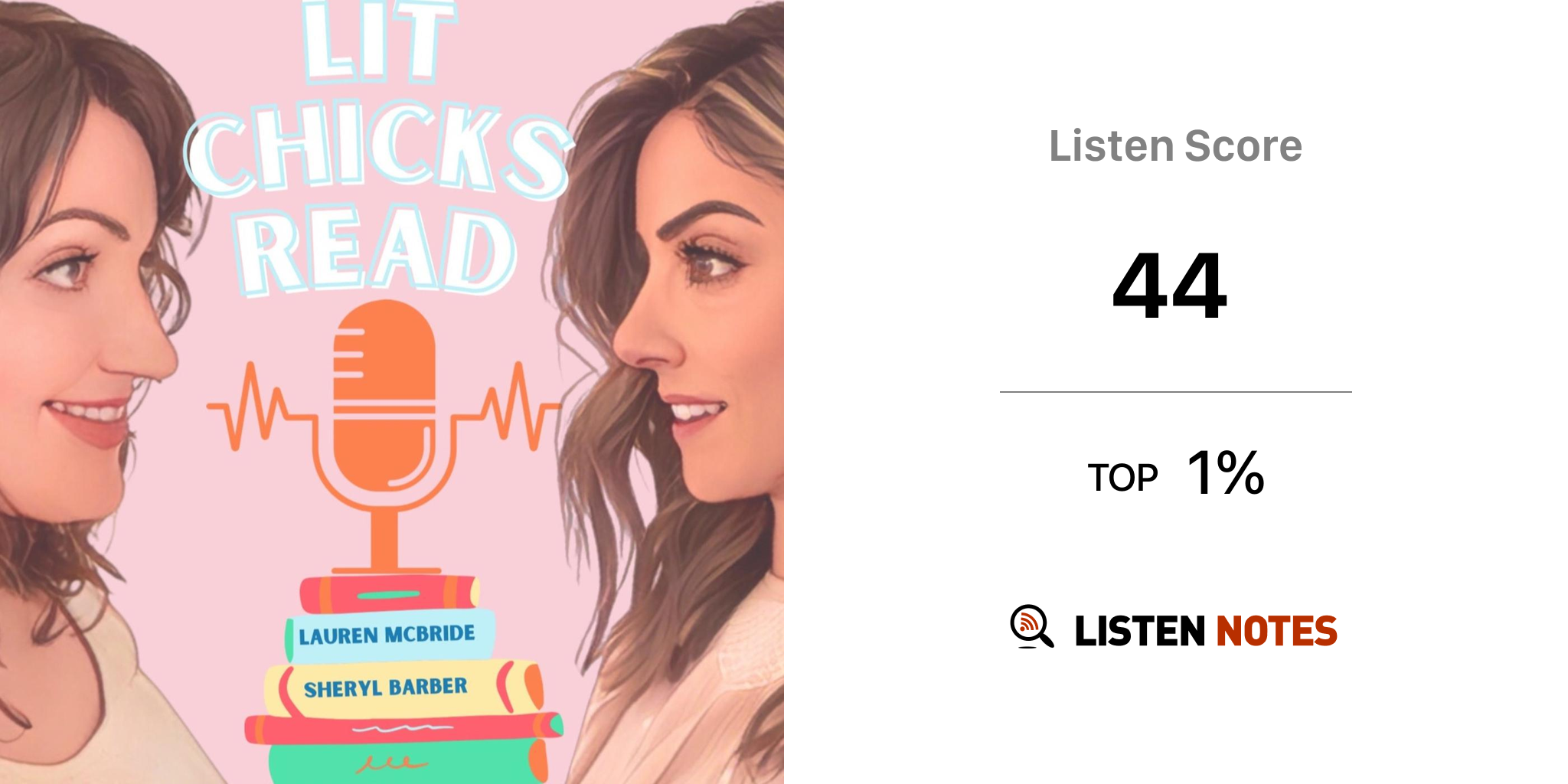 Lit Chicks Read (podcast) - Lauren McBride & Sheryl Barber | Listen Notes