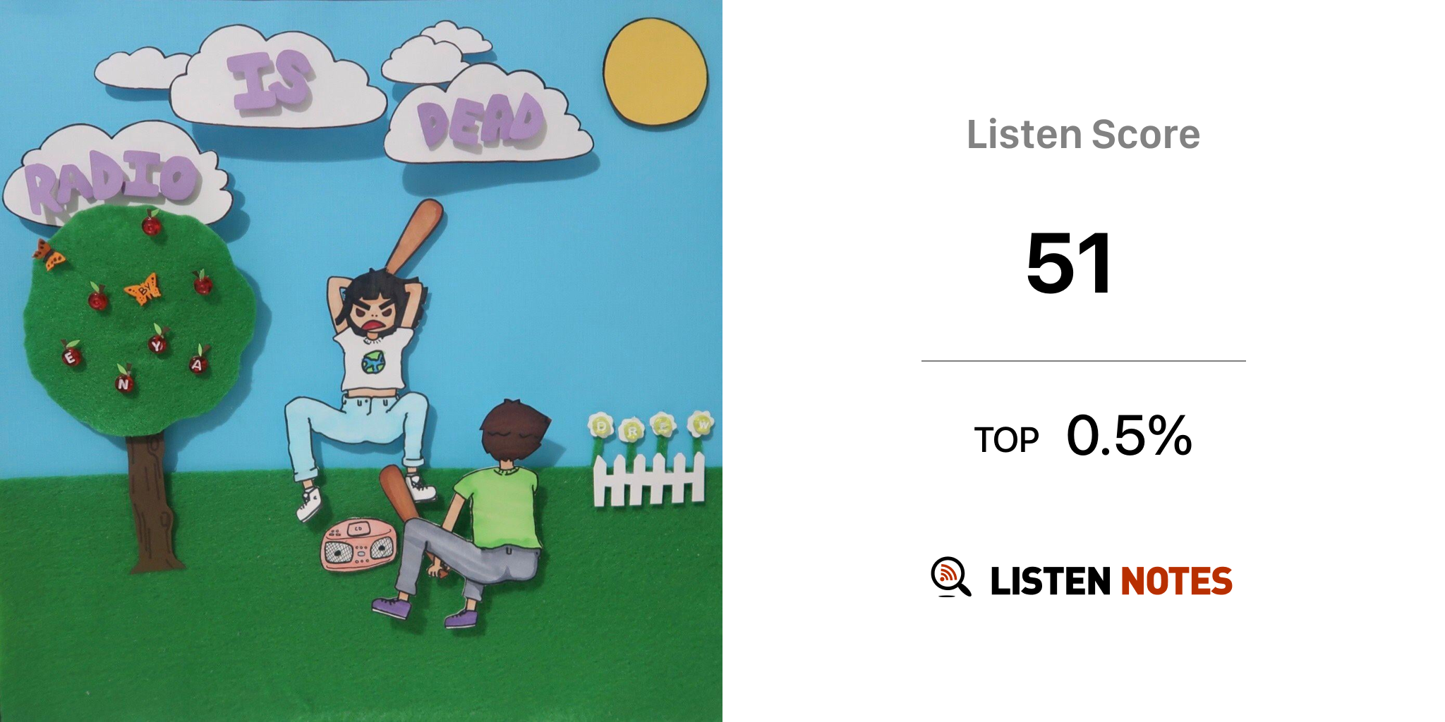 Radio Is Dead (podcast) - enya and somtimes drew | Listen Notes