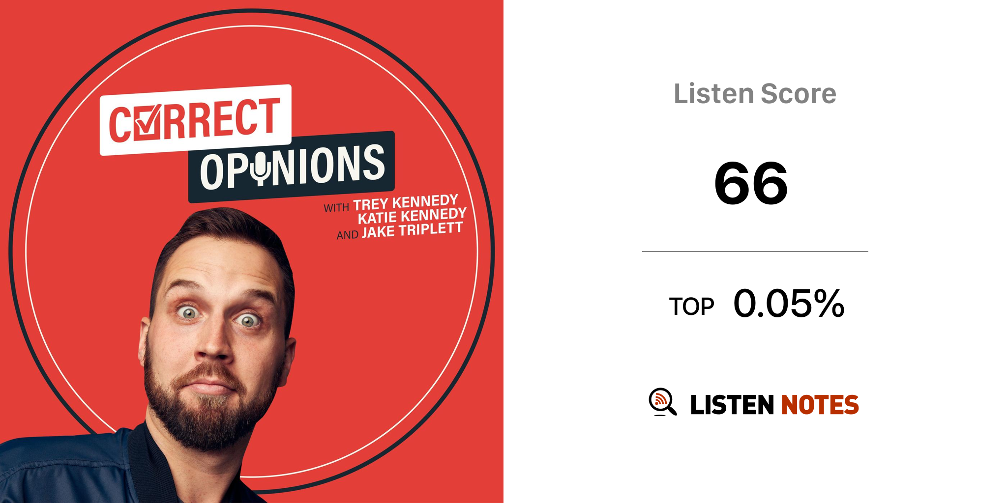 Correct Opinions with Trey Kennedy and Jake Triplett | Listen Notes