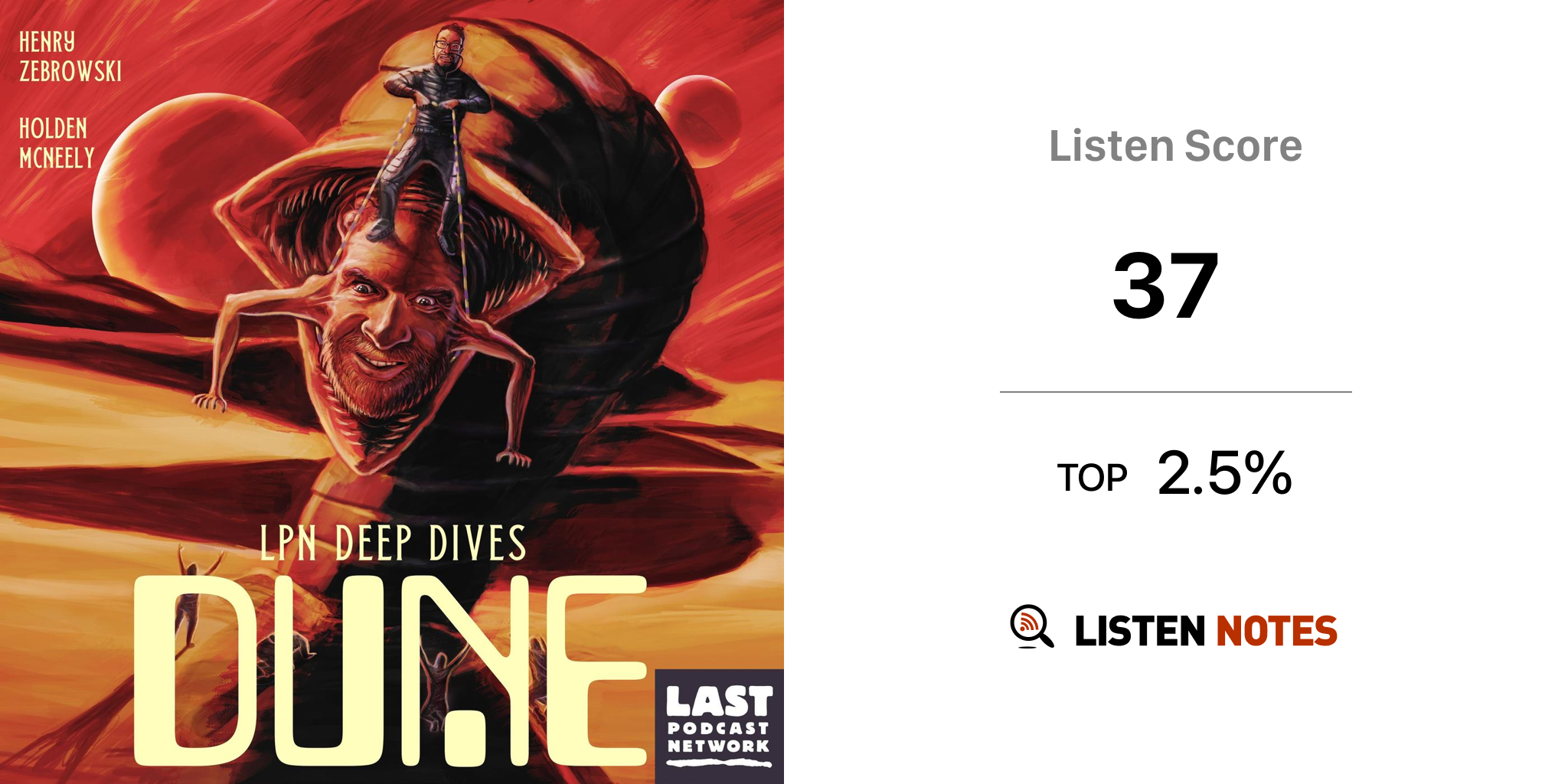 LPN Deep Dives: Dune (podcast) - The Last Podcast Network | Listen Notes