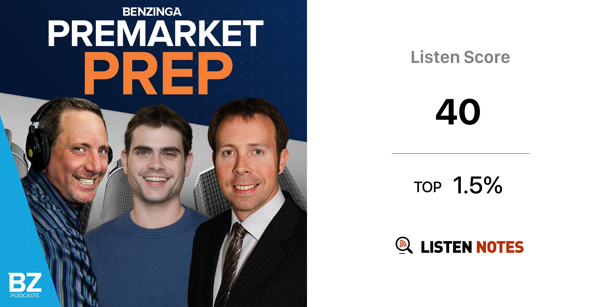 PreMarket Prep (podcast) - Benzinga | Listen Notes