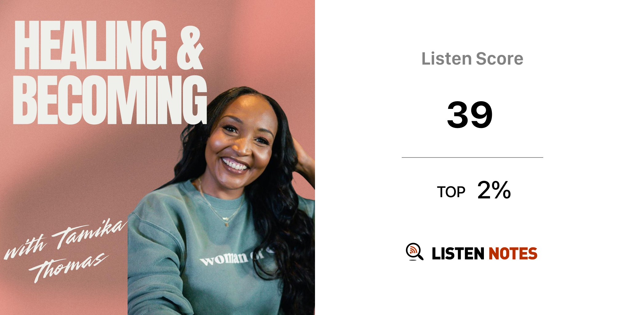 Healing & Becoming (podcast) - Tamika Thomas | Listen Notes