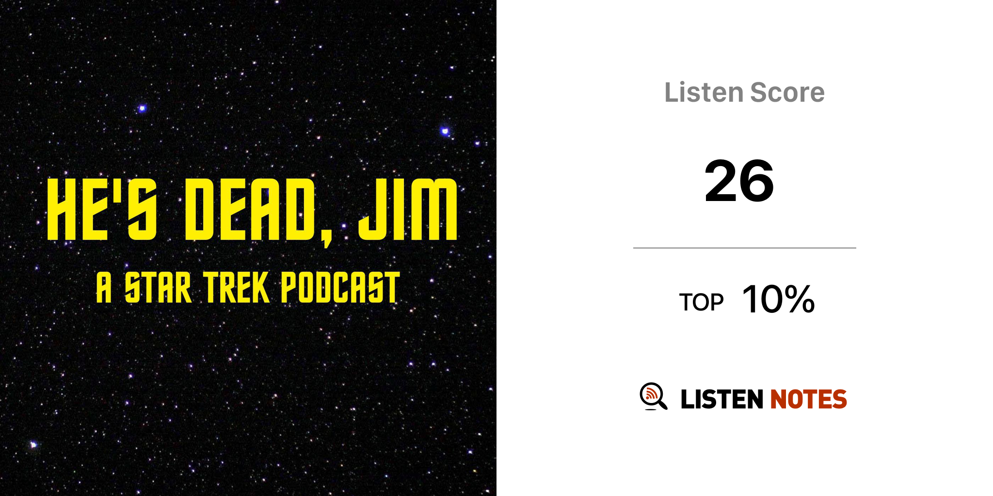 He's Dead, Jim: A Star Trek Podcast - He's Dead, Jim | Listen Notes