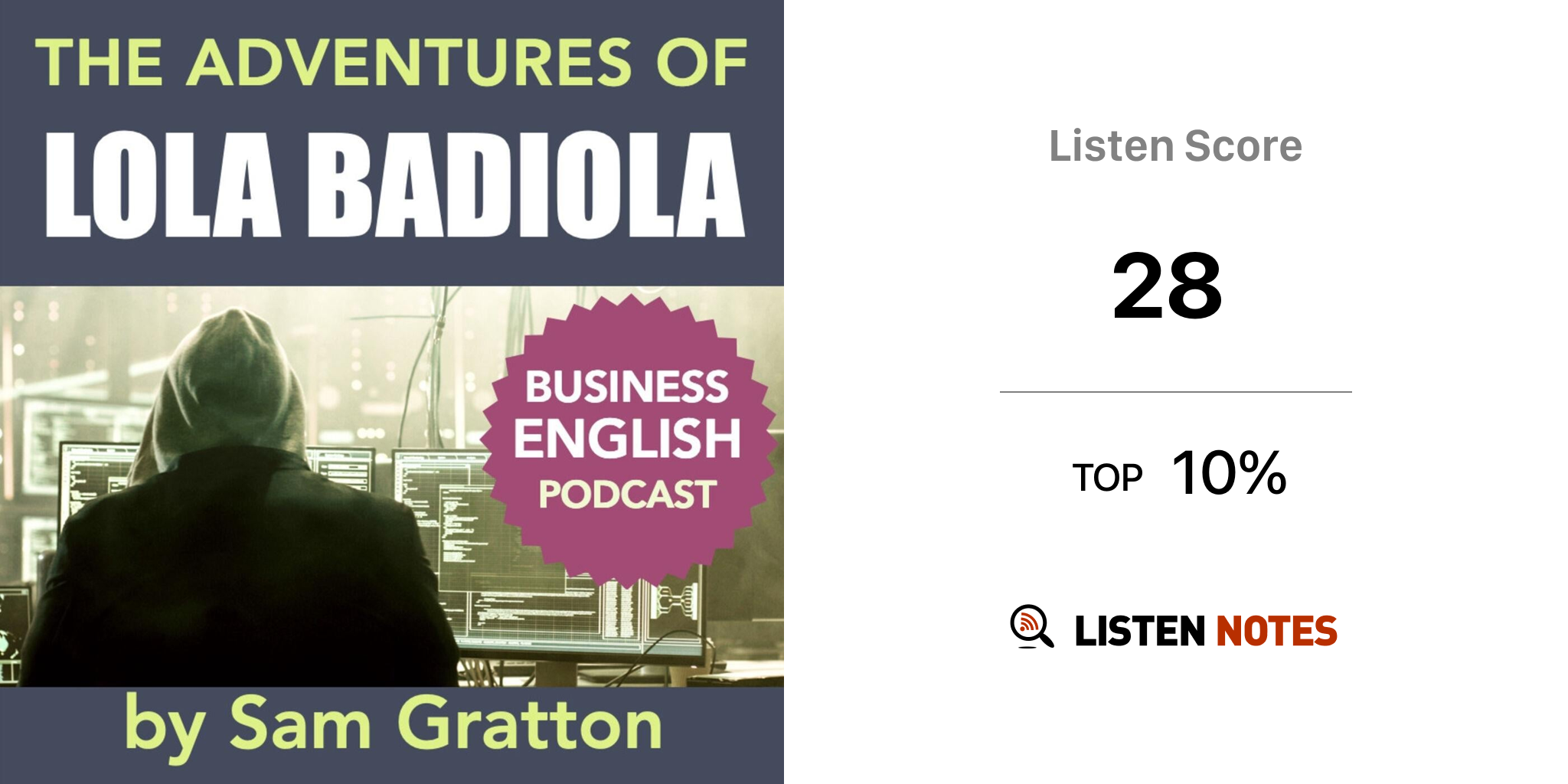 The Adventures of LOLA BADIOLA (pódcast) - Sam Gratton | Listen Notes