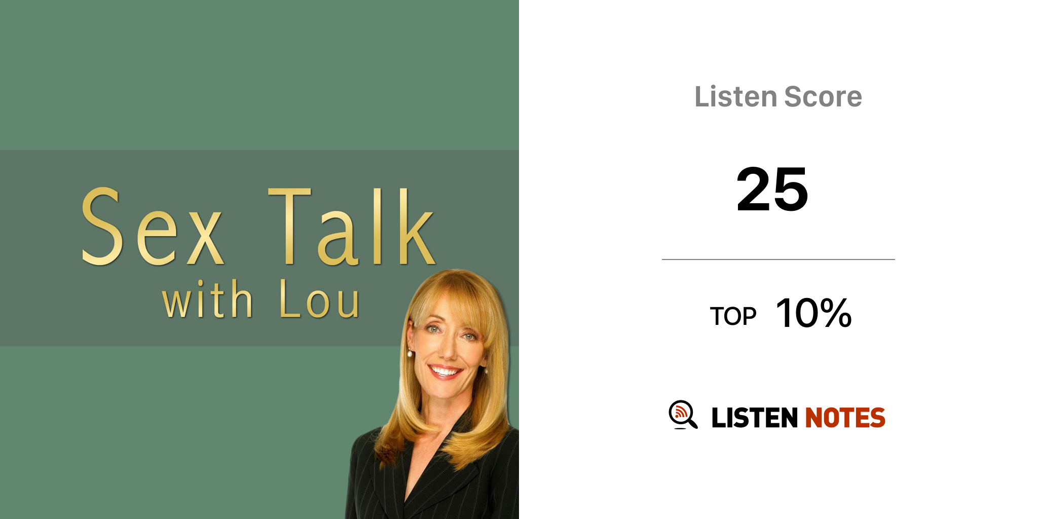 Sex Talk with Lou (podcast) - Lou Paget | Listen Notes