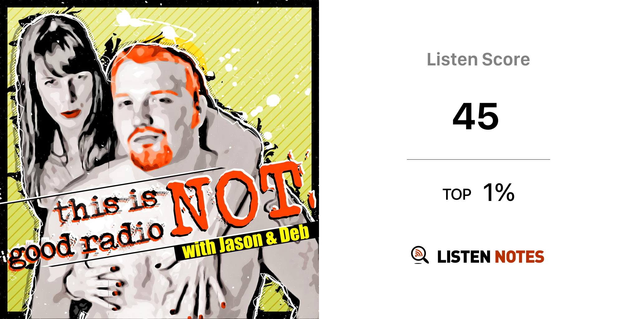 This Is Not Good Radio! with Jason and Deb (pódcast) - This Is Not Good ...