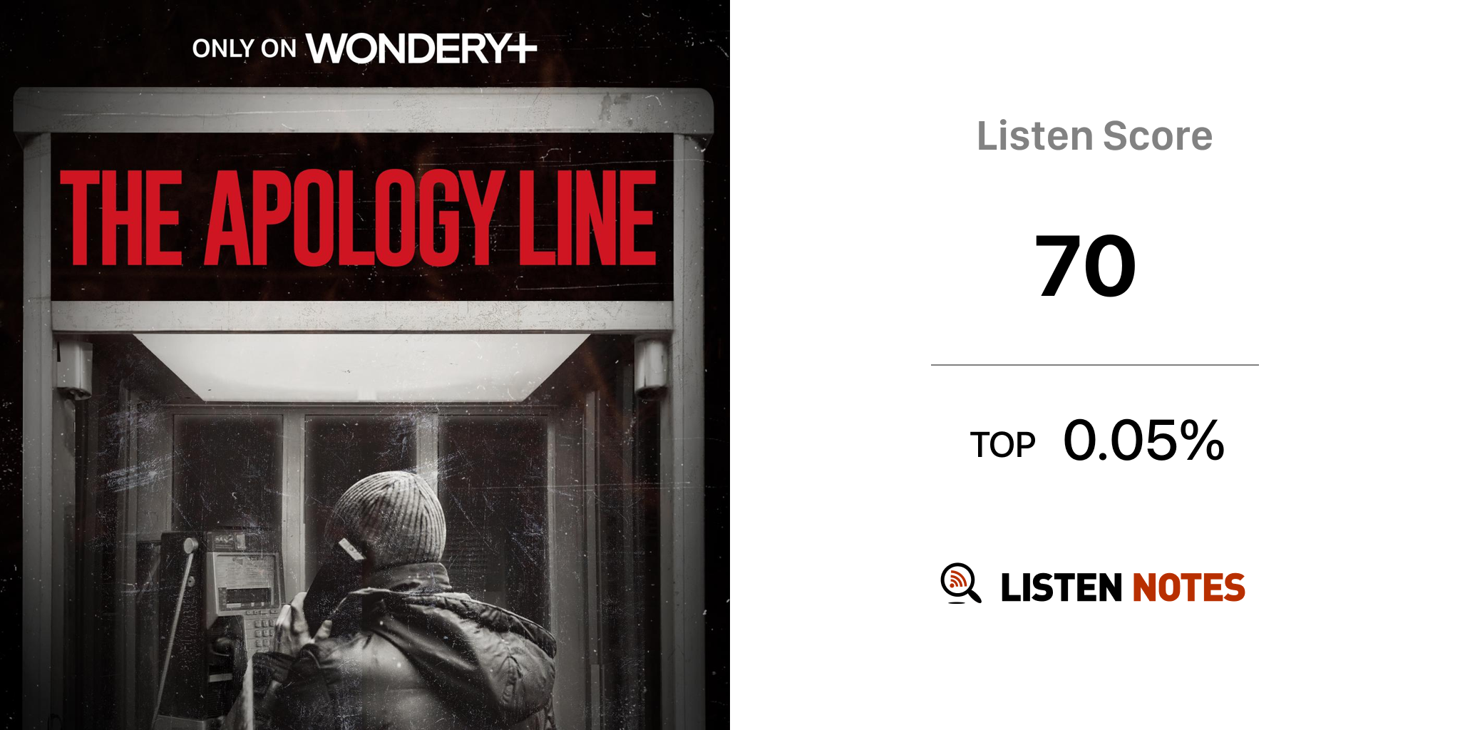 The Apology Line (podcast) - Wondery | Listen Notes